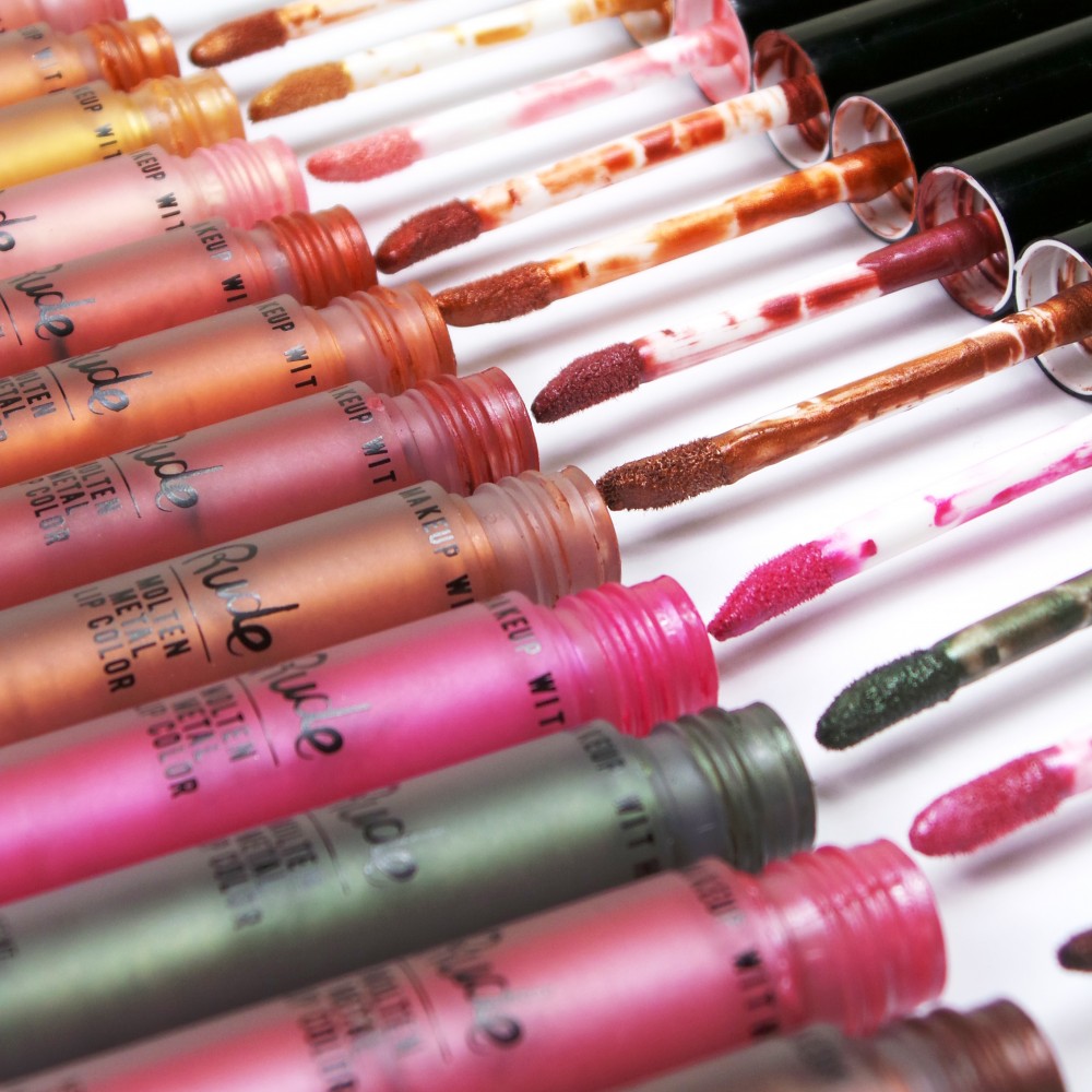 Rude Molten Metal Lip Color (ลิปสติก) | Lux88shop